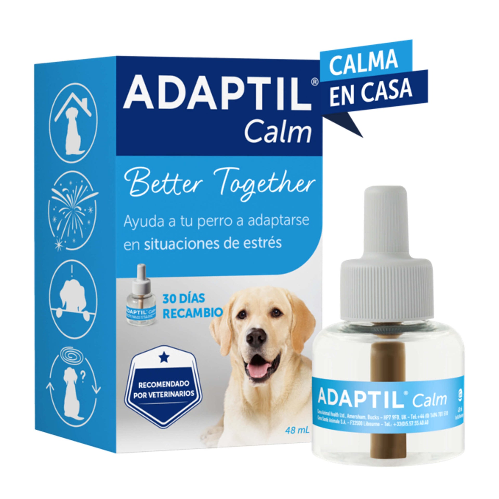 ADAPTIL Calm | Feromonas Para Ayudar a Calmar a Perros